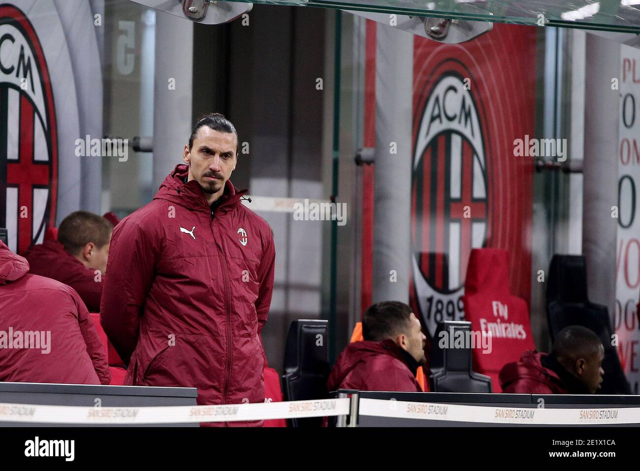 Serie A championship Milan -Turin 2-0 In the photo: IBRAHIMOVIC pensive ...