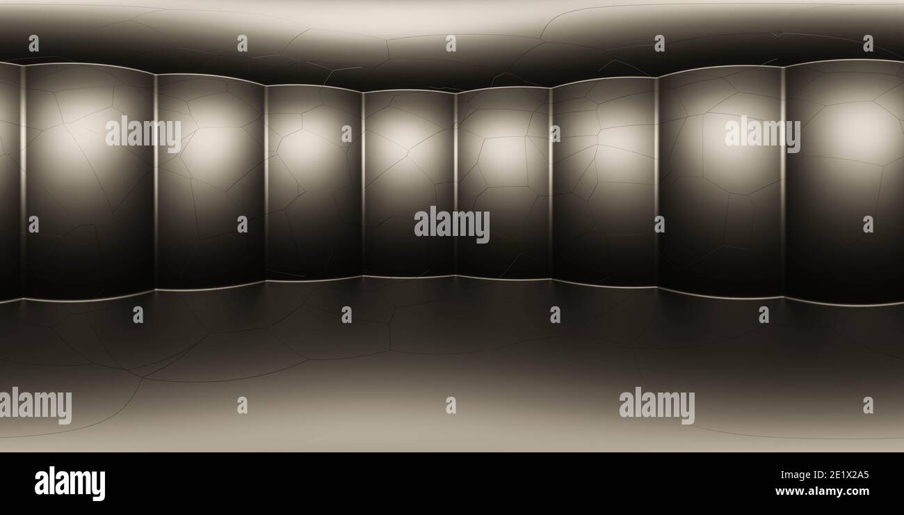 modern 360 degree panorama hdr vr style cylinder abstract room ...