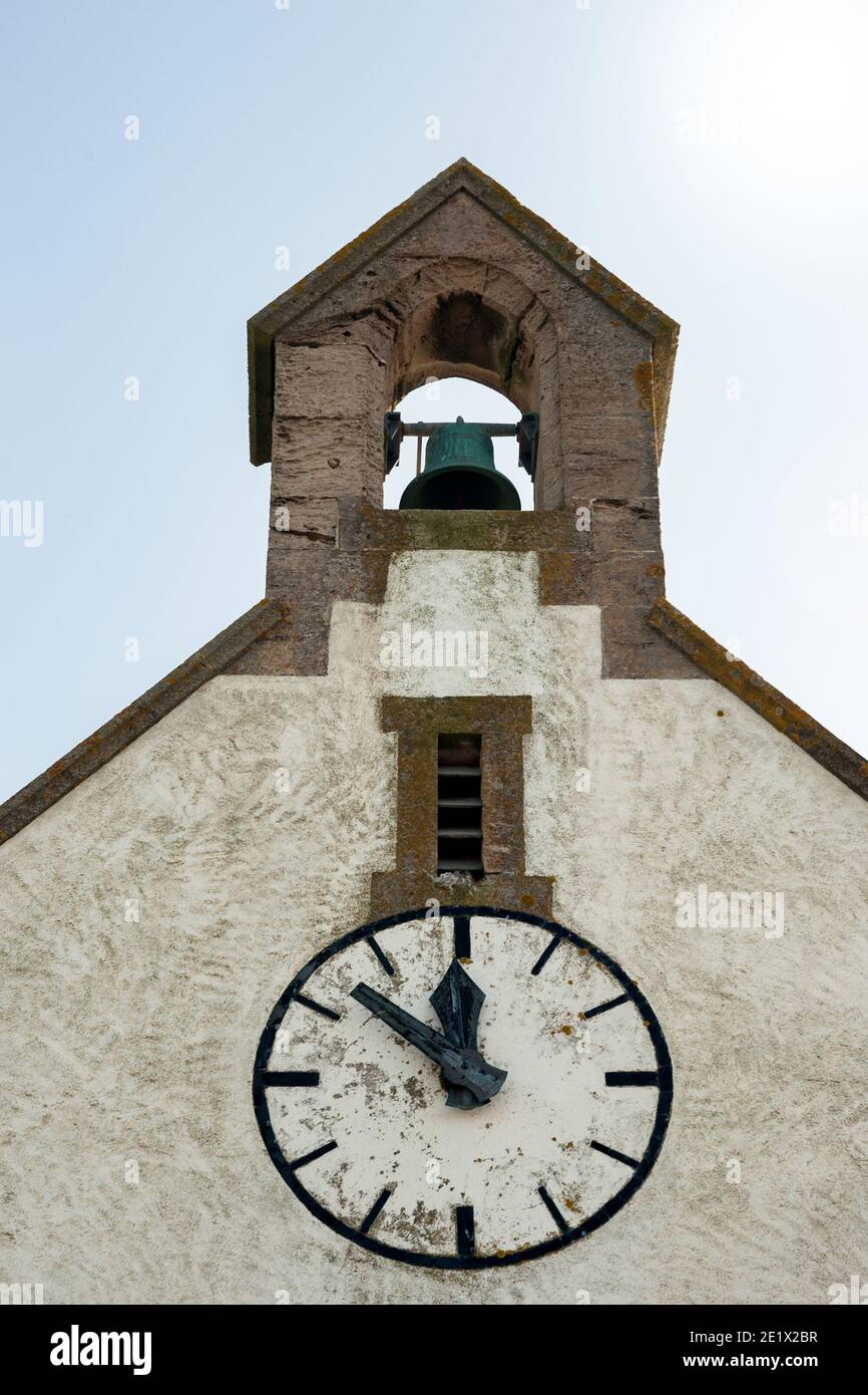 St johns church clock at west bay hi-res stock photography and images ...
