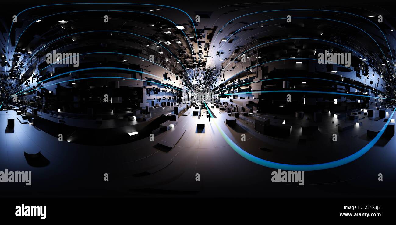 abstract technology computer hardware surface 360 equi rectangular panorama hdr vr style 3d ...