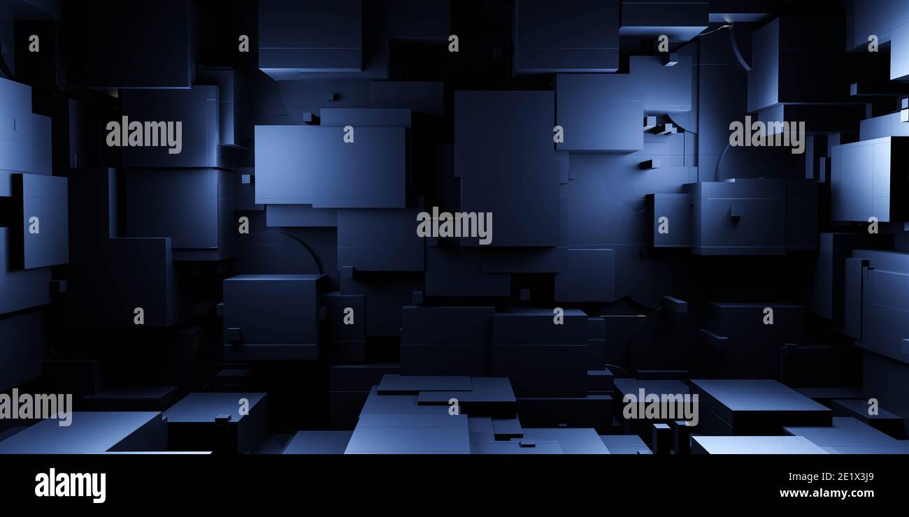 abstract technology computer hardware surface 3d render illustration ...