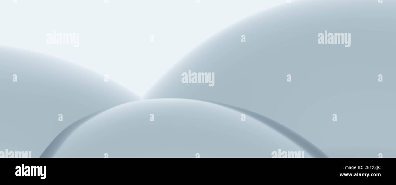 abstract round shape modern design 3d render illustration Stock Photo ...