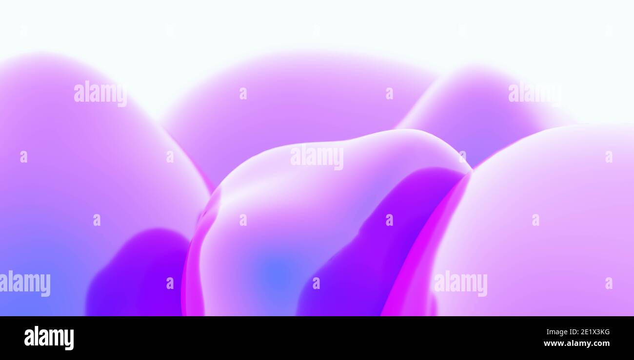 beautiful violet curvy abstract colorful geometrical shape modern ...