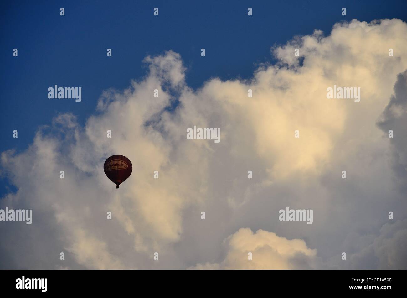 Balloon white cloud in hi-res stock photography and images - Alamy