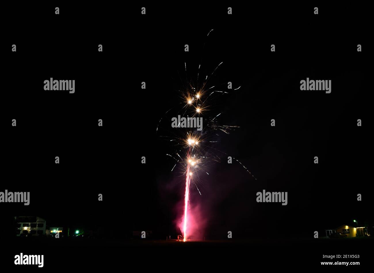 Beautiful small fireworks hi-res stock photography and images - Alamy