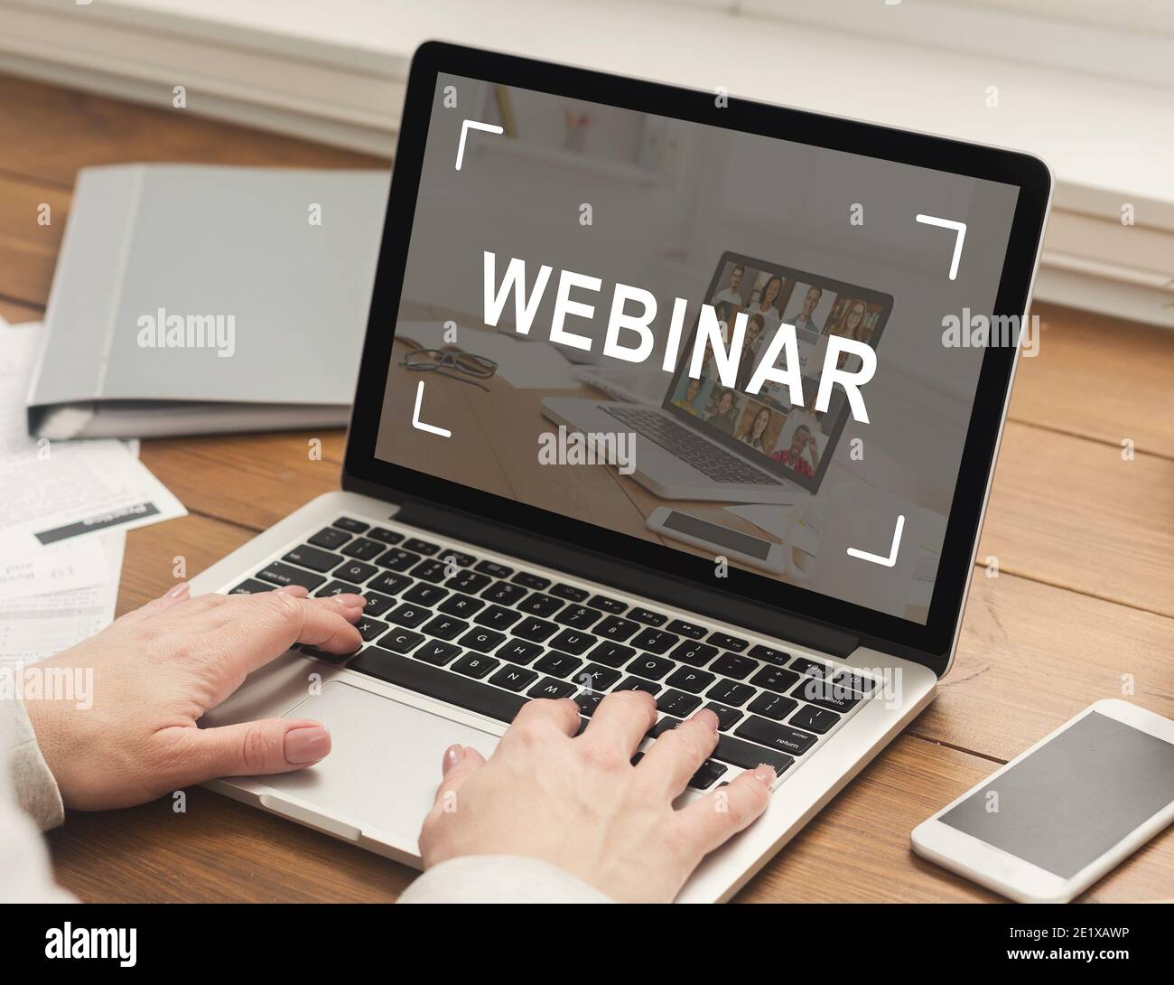 Conferencing tutorial hi-res stock photography and images - Alamy