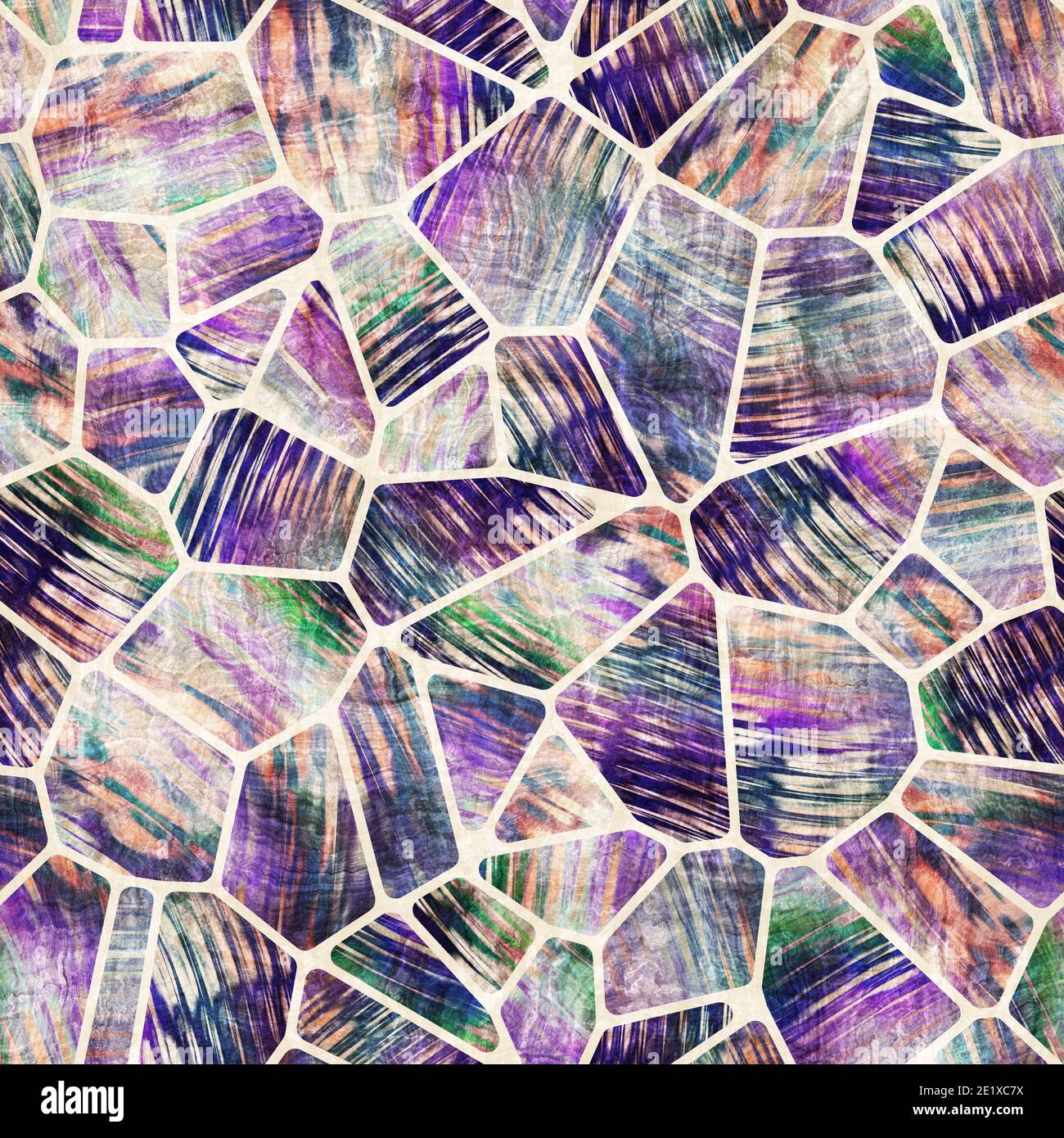 Seamless geo tile shape collage surface pattern Stock Photo - Alamy
