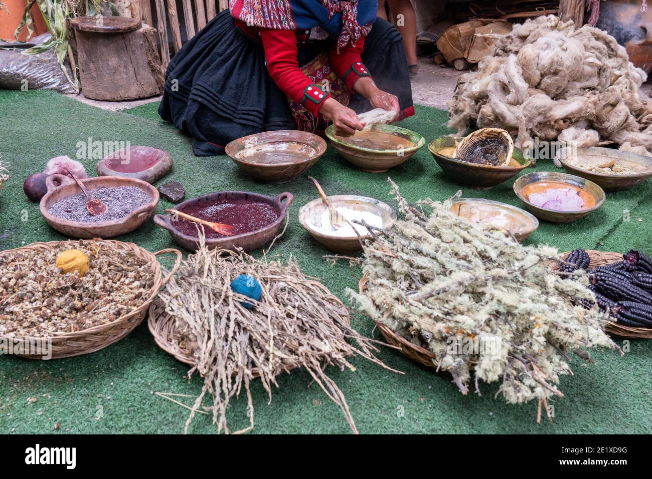 Centro Cultural Parwa in Chinchero, Peru is a center for traditional ...
