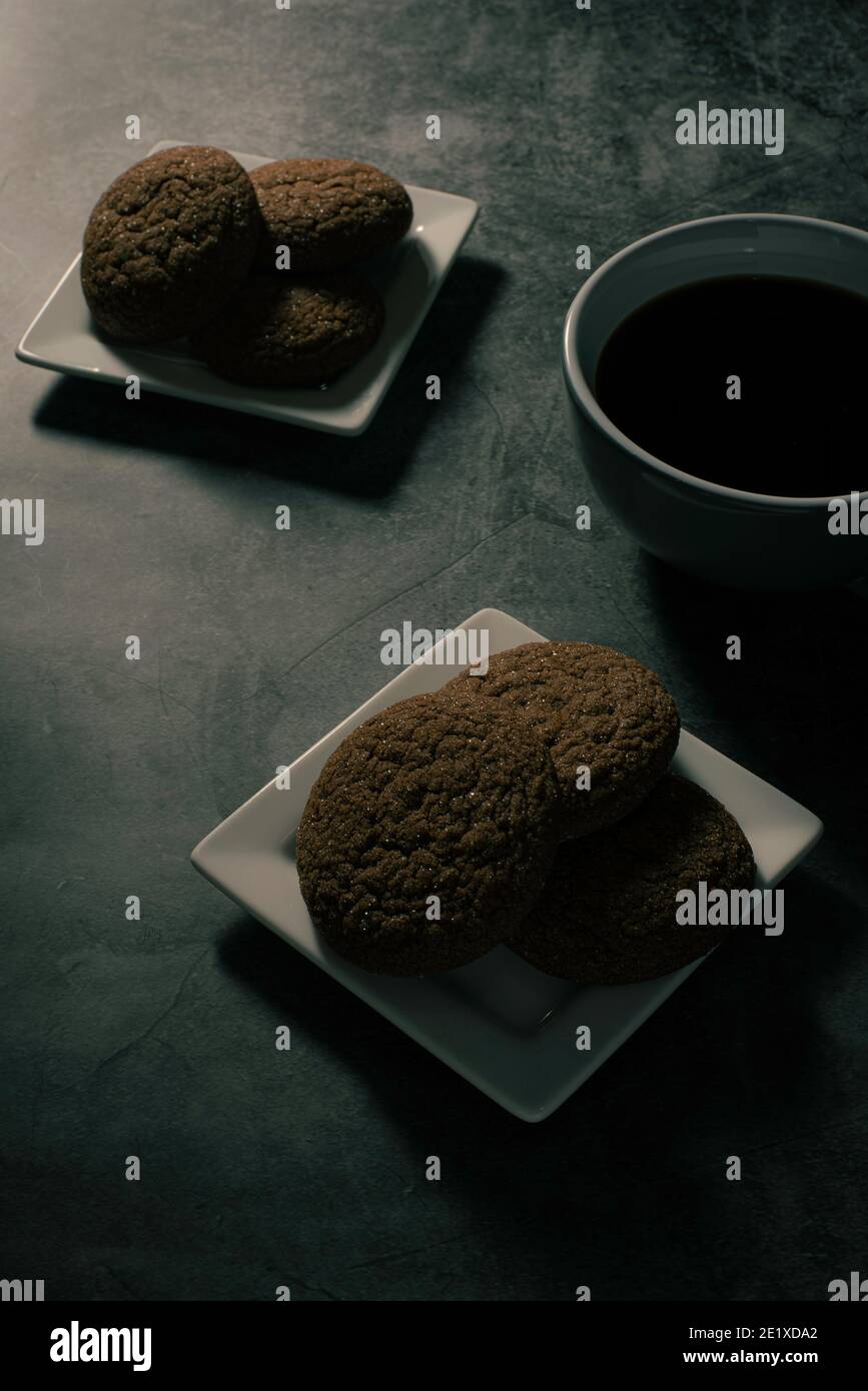 High contrast shadows food hi-res stock photography and images - Alamy