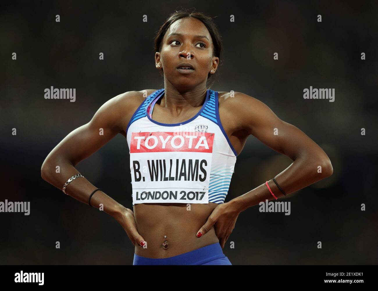 File photo dated 10/8/2017 of Team GB sprinter Bianca Williams who has ...