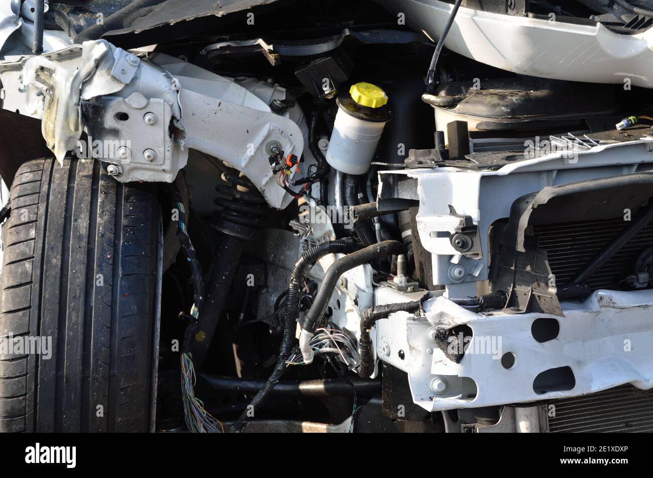 Old car front view on white background hi-res stock photography and ...