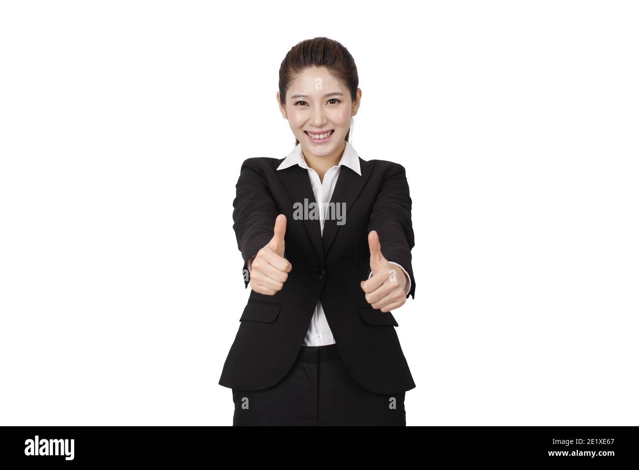 Portrait of a happy young business woman high quality photo Stock Photo ...