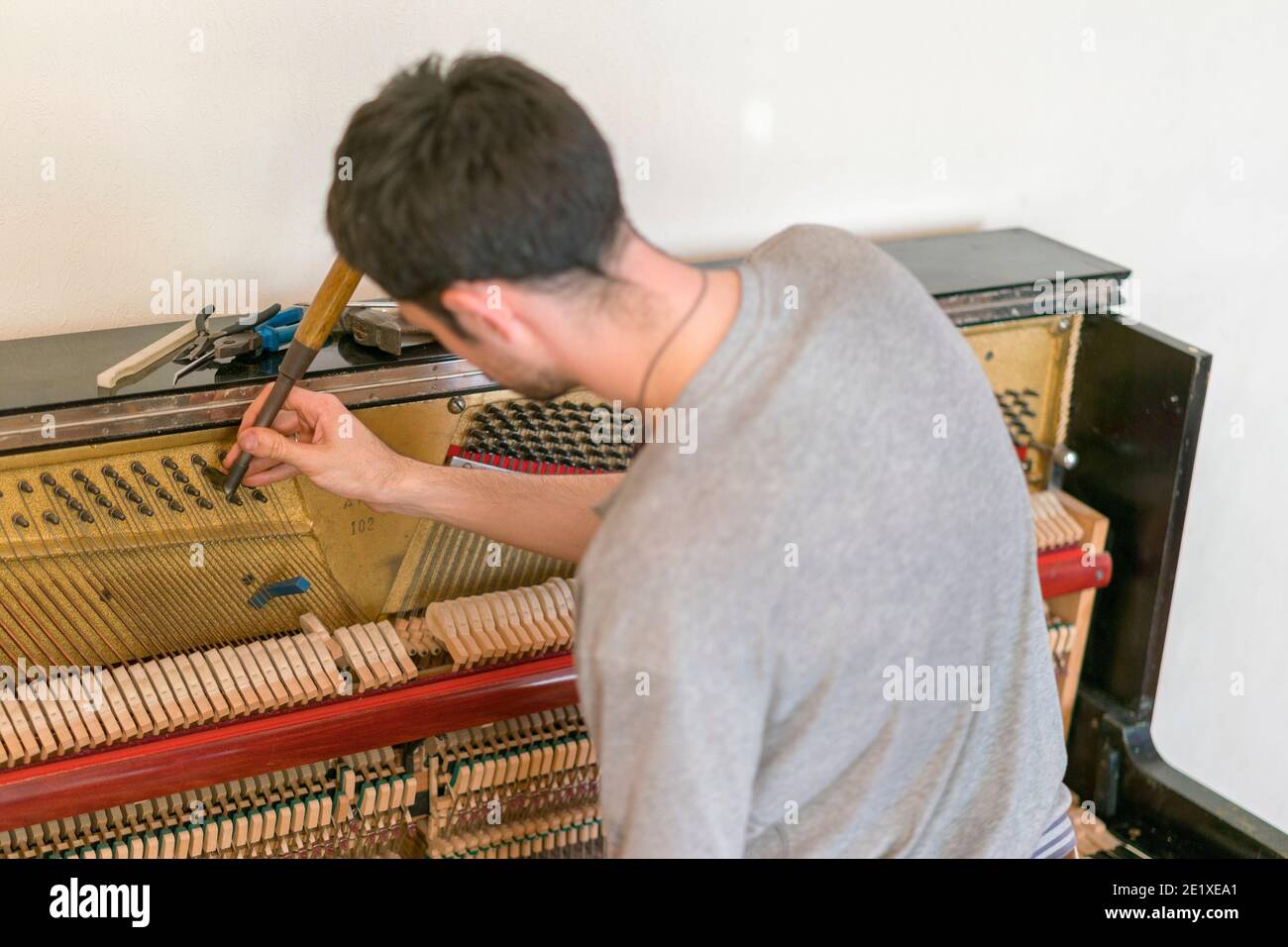 Piano Tuning Tools High Resolution Stock Photography and Images - Alamy
