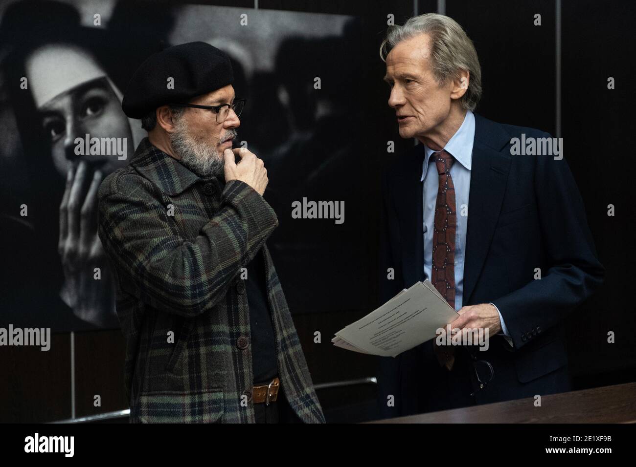 JOHNNY DEPP and BILL NIGHY in MINAMATA (2020), directed by ANDREW ...