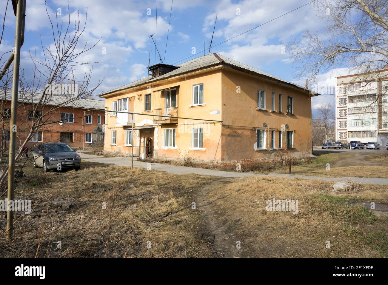 One storey building hi-res stock photography and images - Alamy