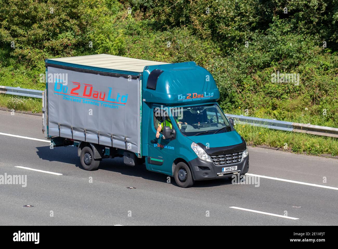 Curtainsided lorry hi-res stock photography and images - Alamy