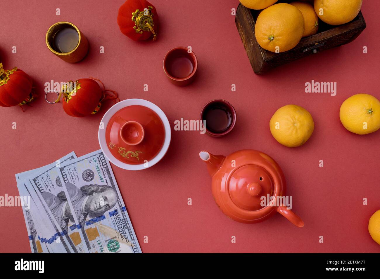 Chinese yin and yang talisman on red Ang Pau money packet,chinese new ...