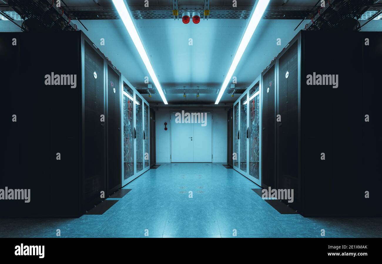 Computer server room lights hi-res stock photography and images - Alamy