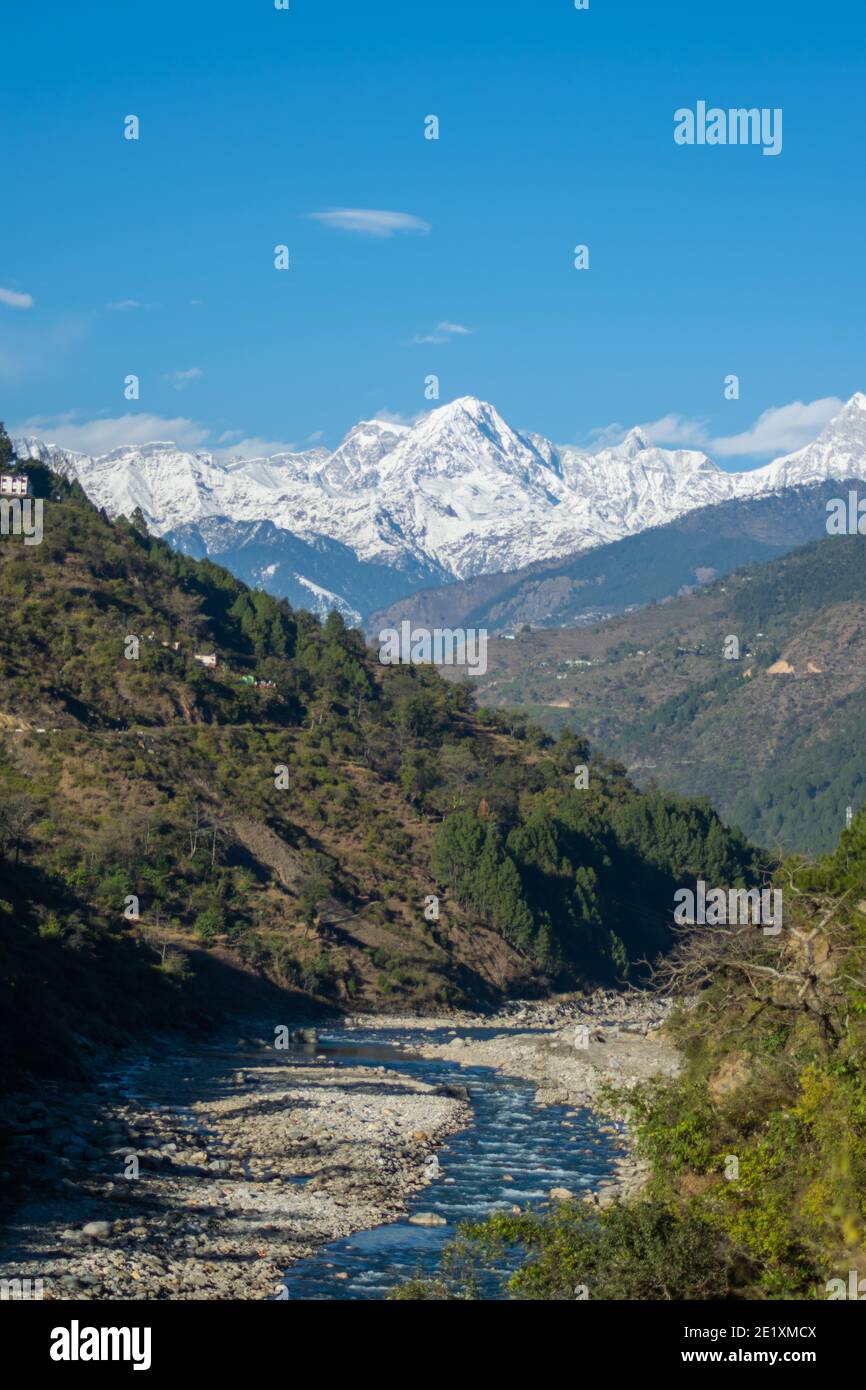 A little glimpse of the place chopta in uttarakhand with snow covered ...