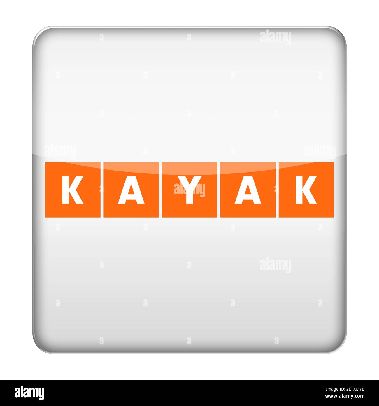 Kayak logo icon Stock Photo - Alamy