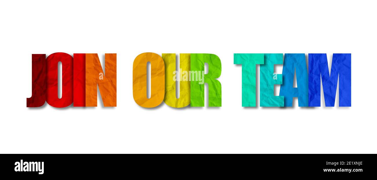 join our team Stock Photo - Alamy