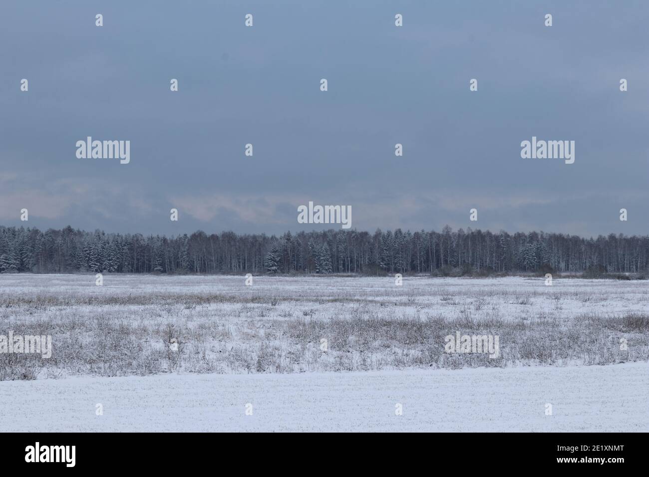 Cloudy weather first snow hi-res stock photography and images - Alamy