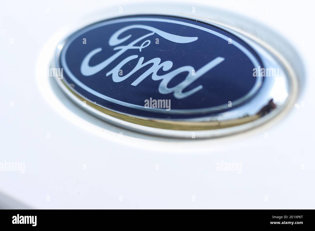 Coimbatore, Tamilnadu, India - ‎December‎ ‎26‎th ‎2020: Ford Logo Sign ...