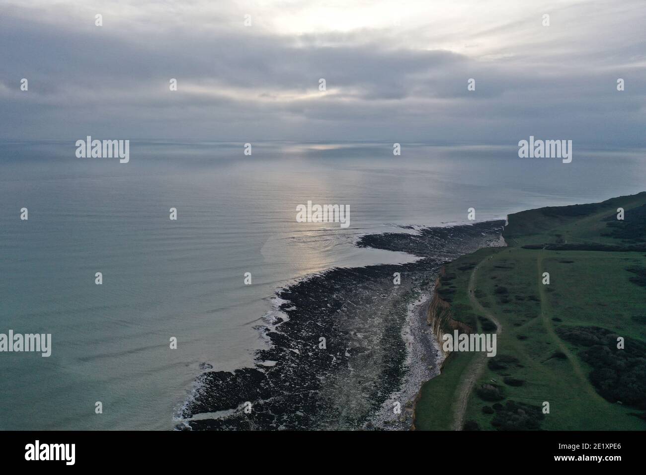 South coast UK Aerial views Stock Photo - Alamy