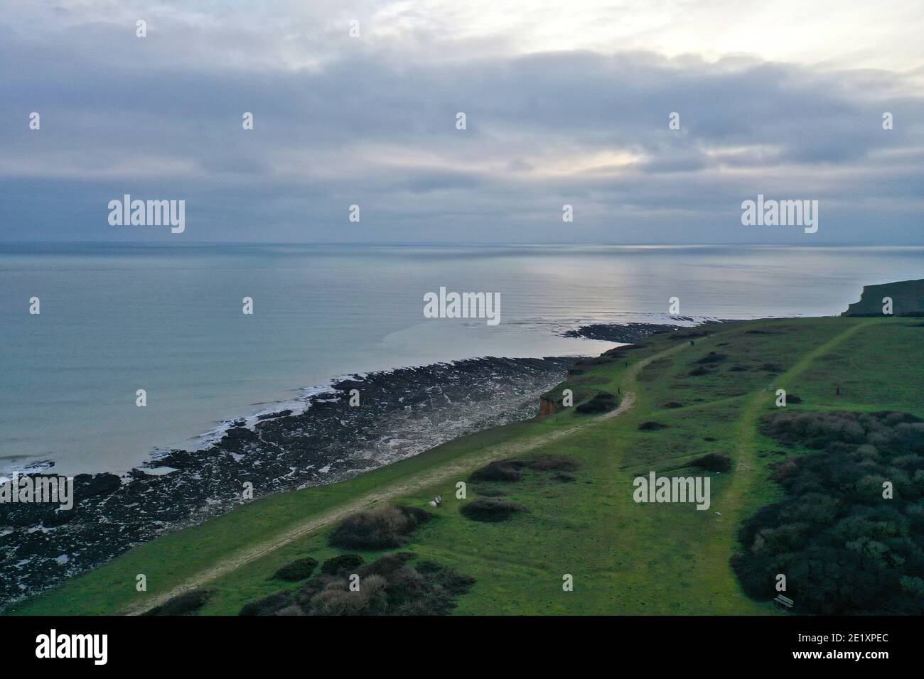 South coast UK Aerial views Stock Photo - Alamy