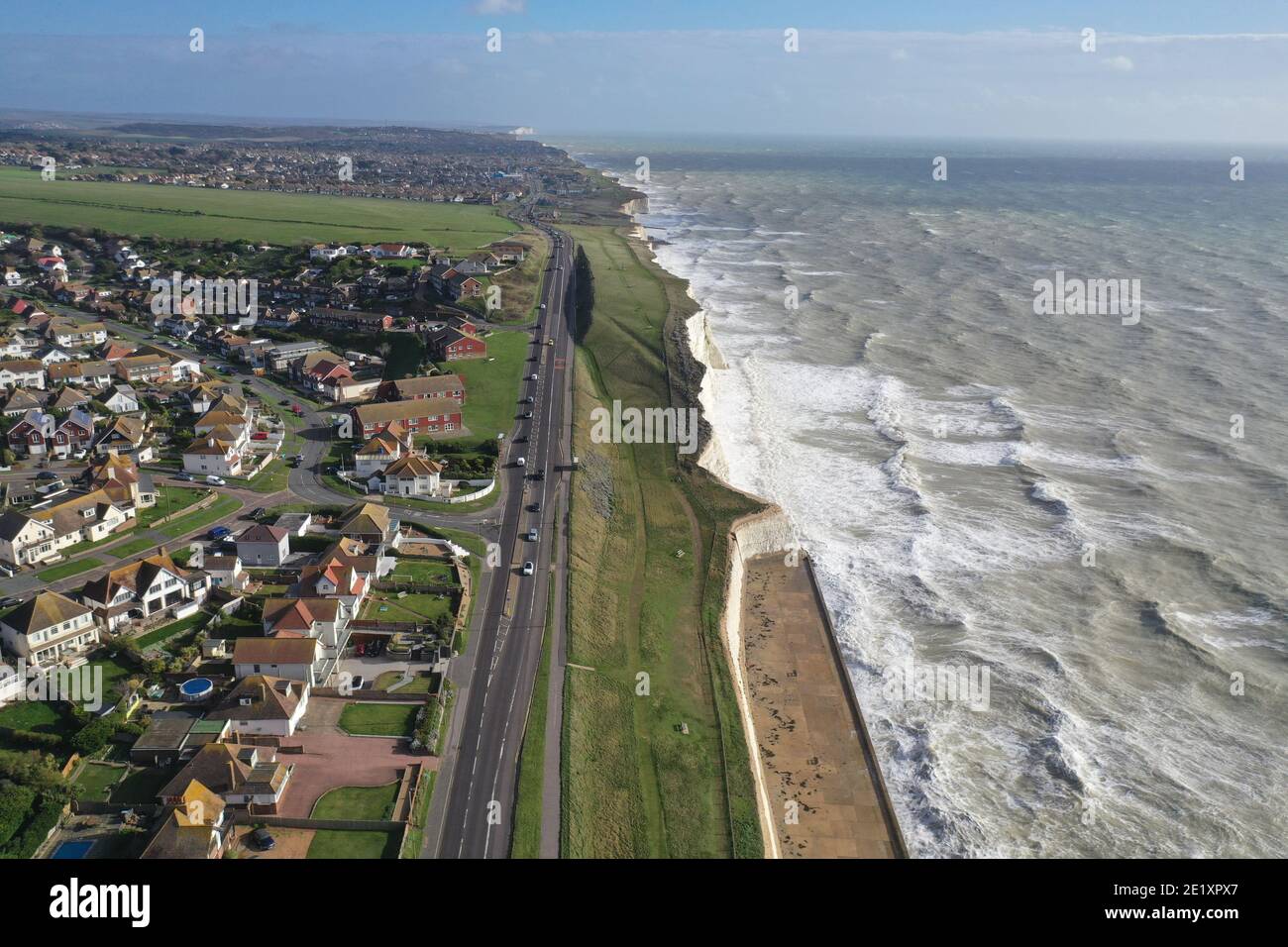 Saltdean waves hi-res stock photography and images - Alamy