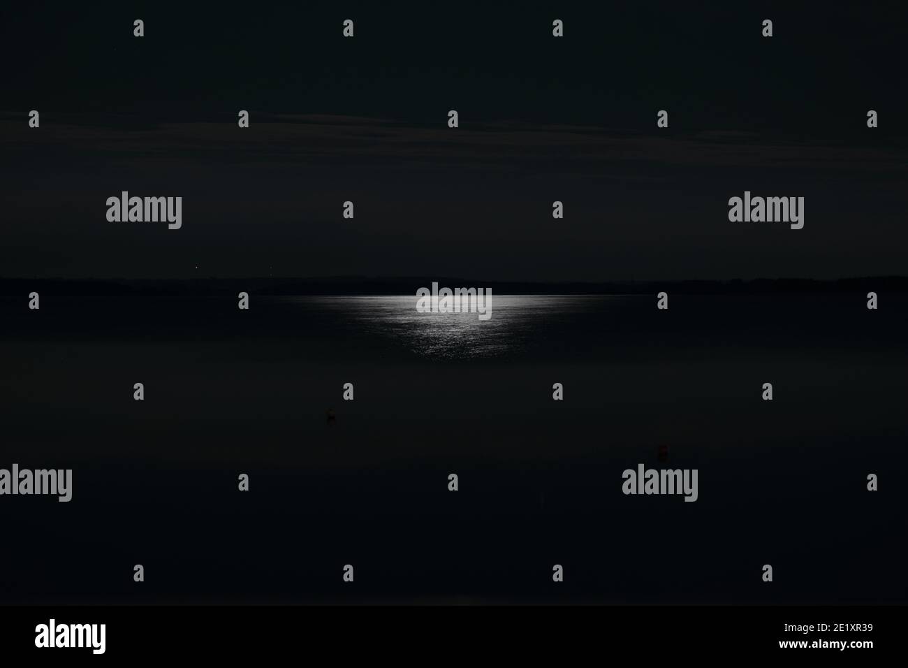 Moon light refection hi-res stock photography and images - Alamy