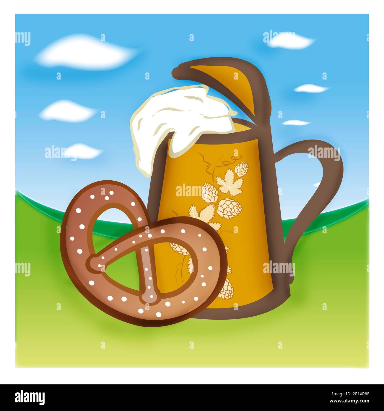 Bavaria sky Cut Out Stock Images & Pictures - Alamy