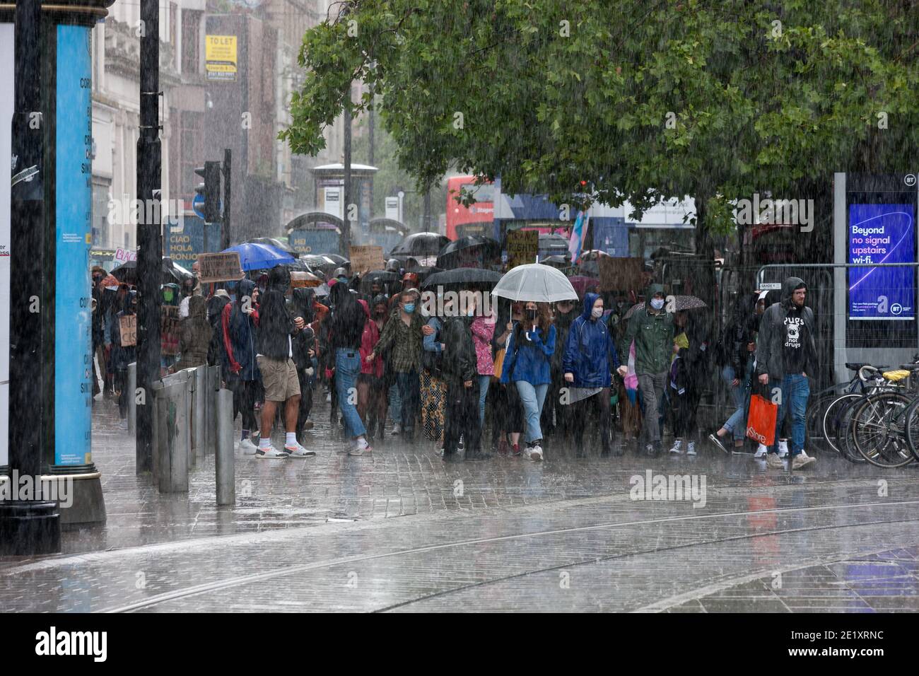 Trans rights protest manchester hi-res stock photography and images - Alamy