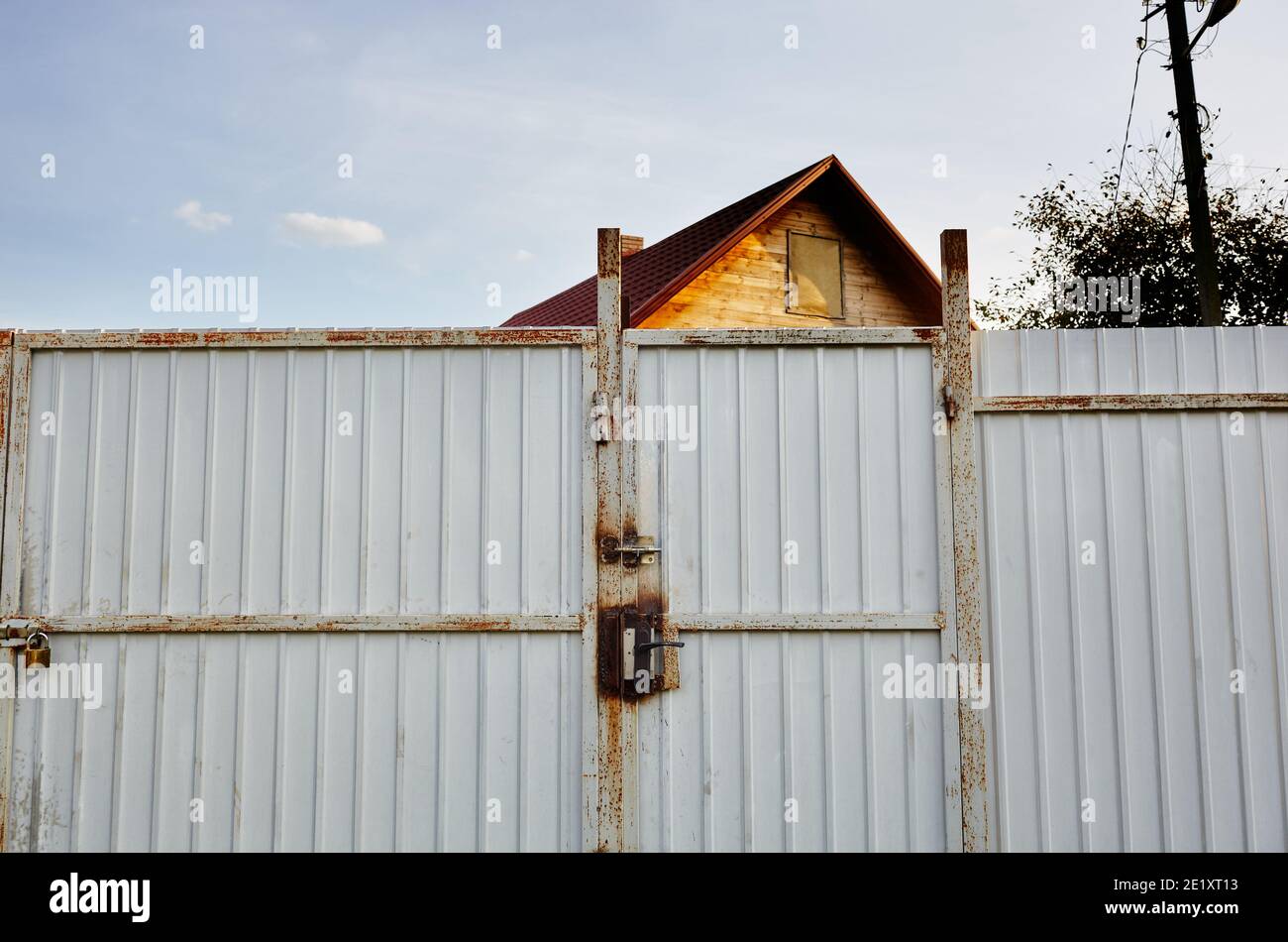 Weathered Zinc Sheeting