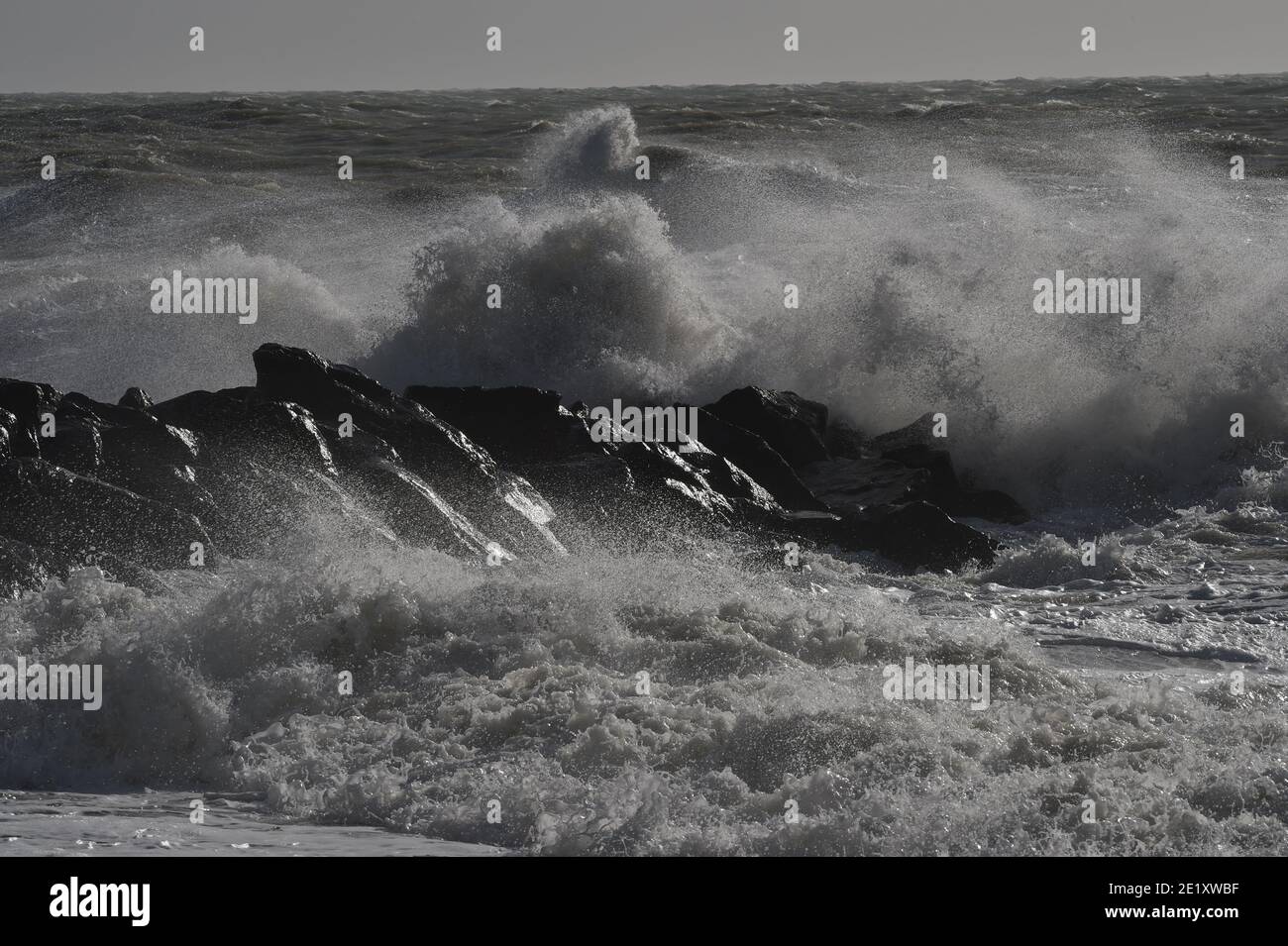 Saltdean waves hi-res stock photography and images - Alamy