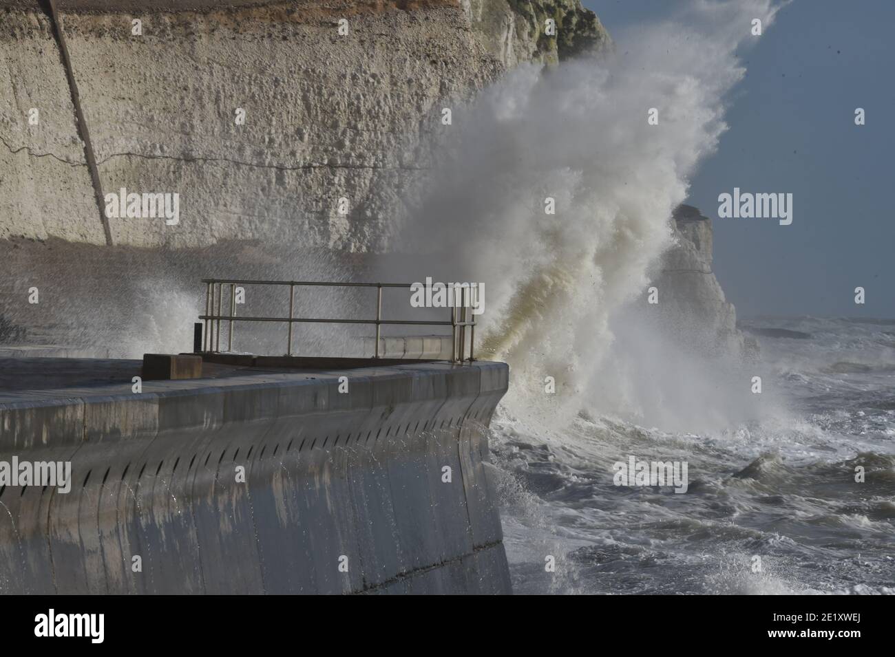 Saltdean under cliff walk hi-res stock photography and images - Alamy