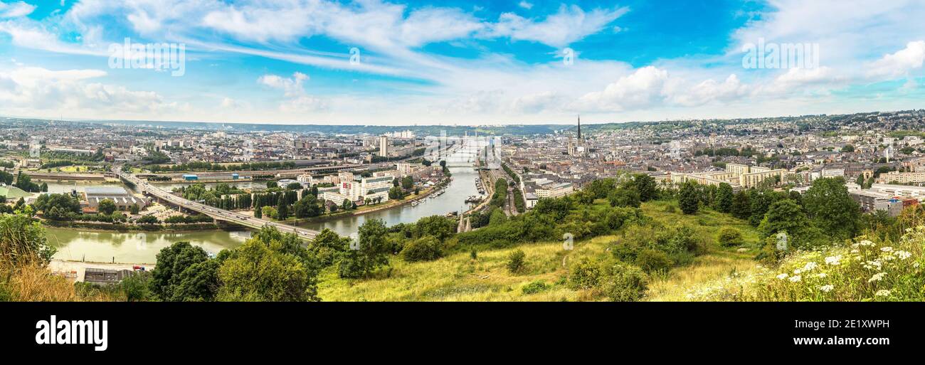Rouen france europe panoramic view hi-res stock photography and images ...