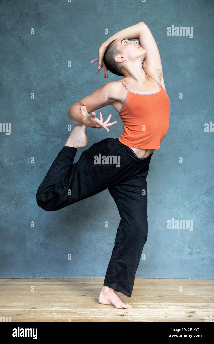 Female Yoga Dance High Resolution Stock Photography and Images - Alamy