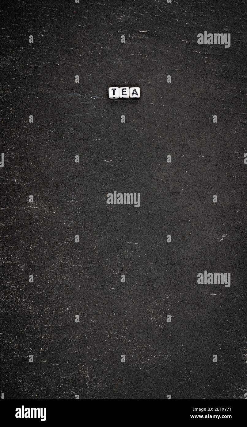 Green leaf design word hi-res stock photography and images - Alamy