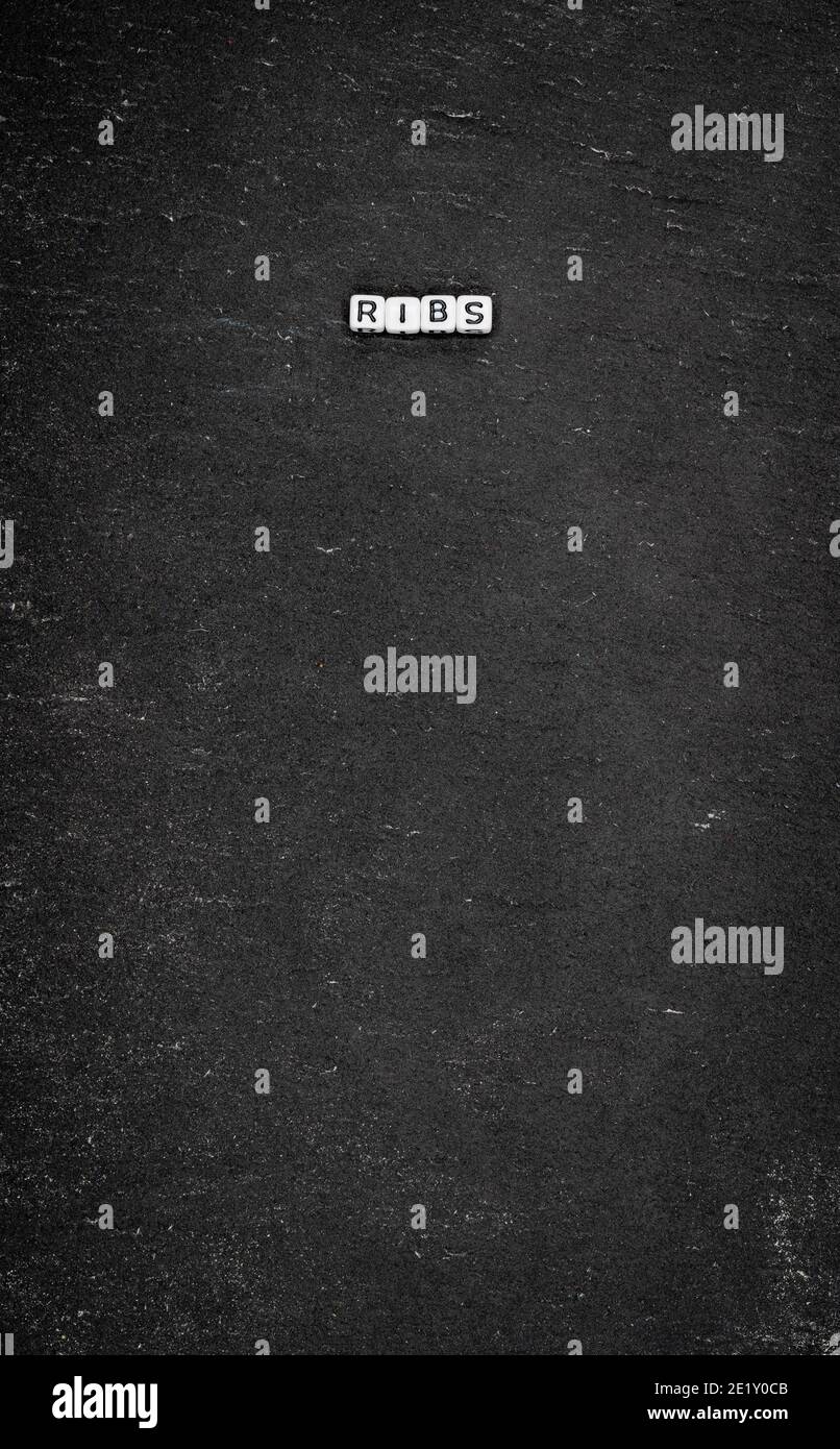 Black ribs hi-res stock photography and images - Alamy