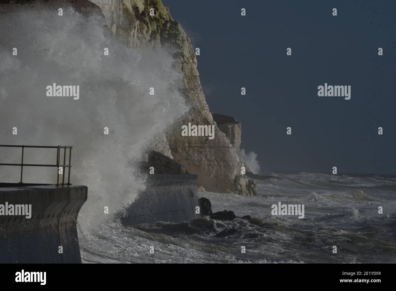 Saltdean waves hi-res stock photography and images - Alamy