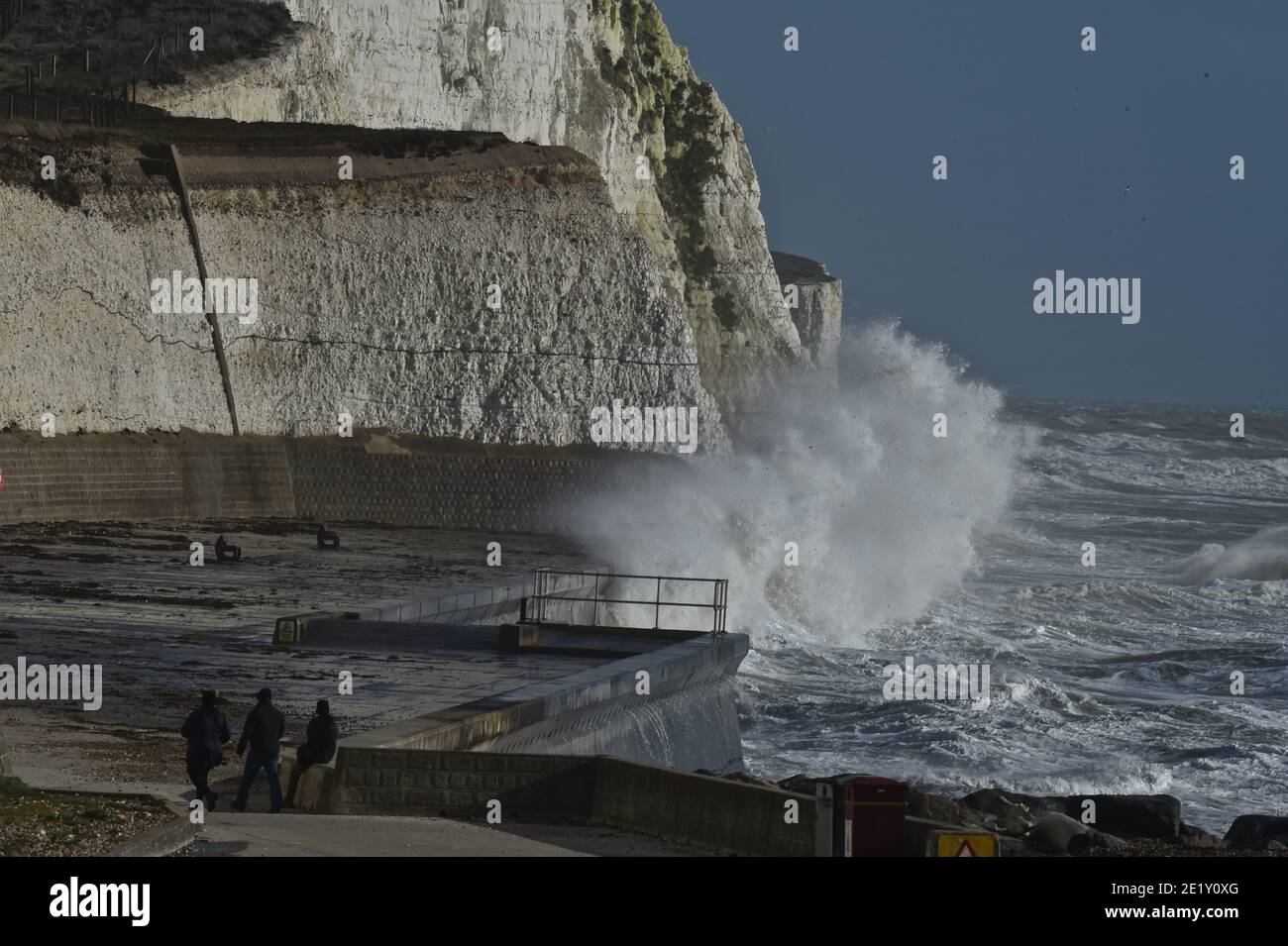 Saltdean under cliff walk hi-res stock photography and images - Alamy