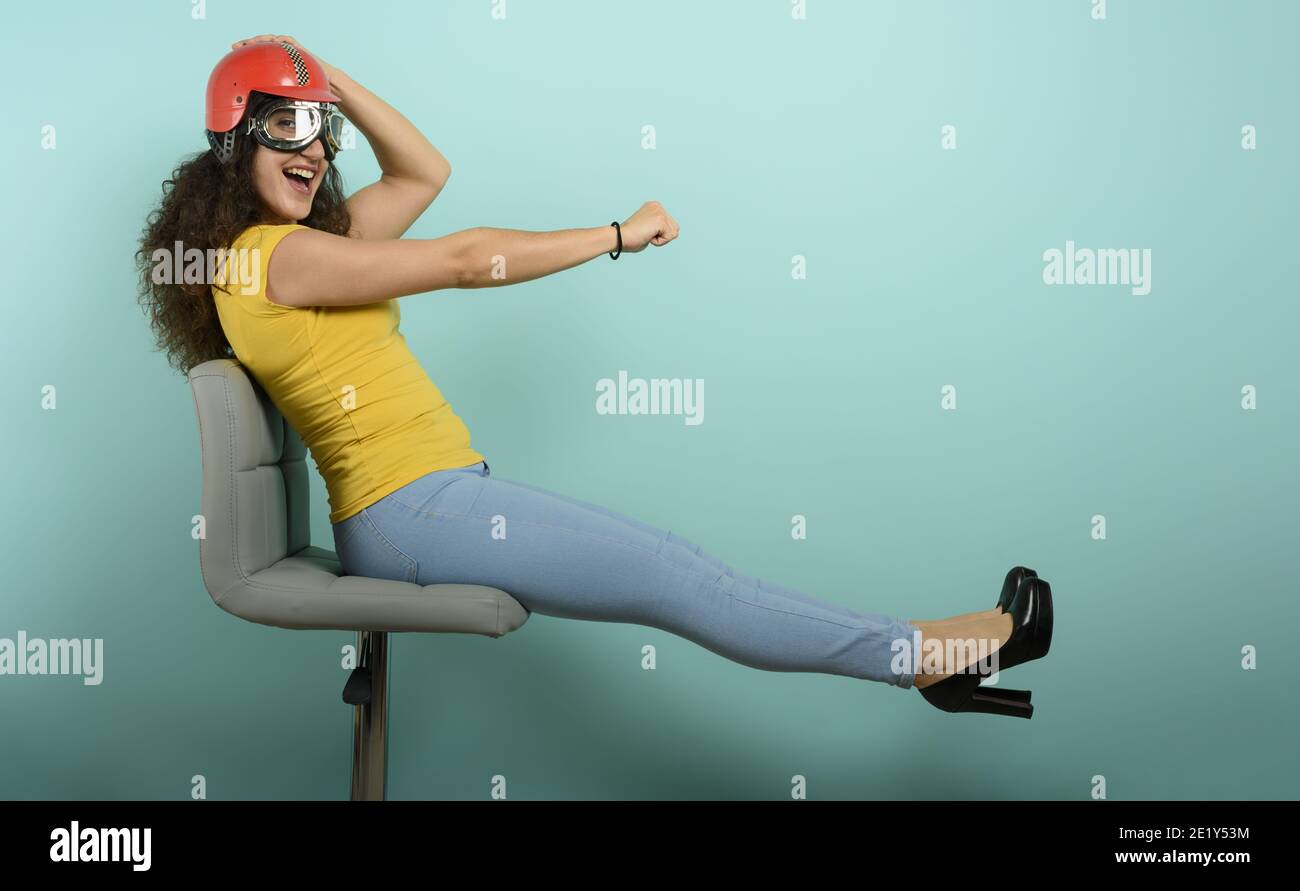 Race car driver helmet hi-res stock photography and images - Alamy