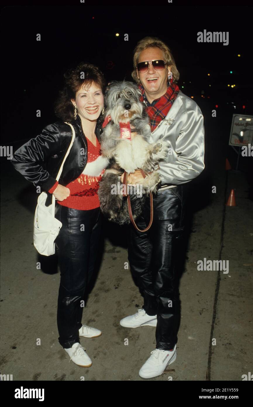 LINDSAY BLOOM with Mayf Nutter 1986 Credit: Ralph Dominguez/MediaPunch ...