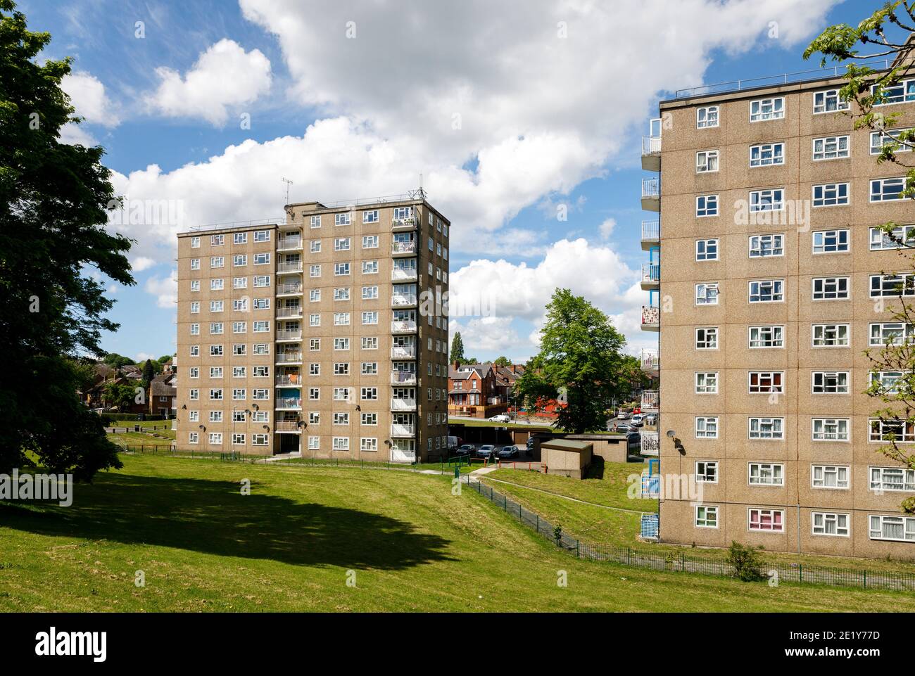 Council flat tower blocks in hi-res stock photography and images - Alamy