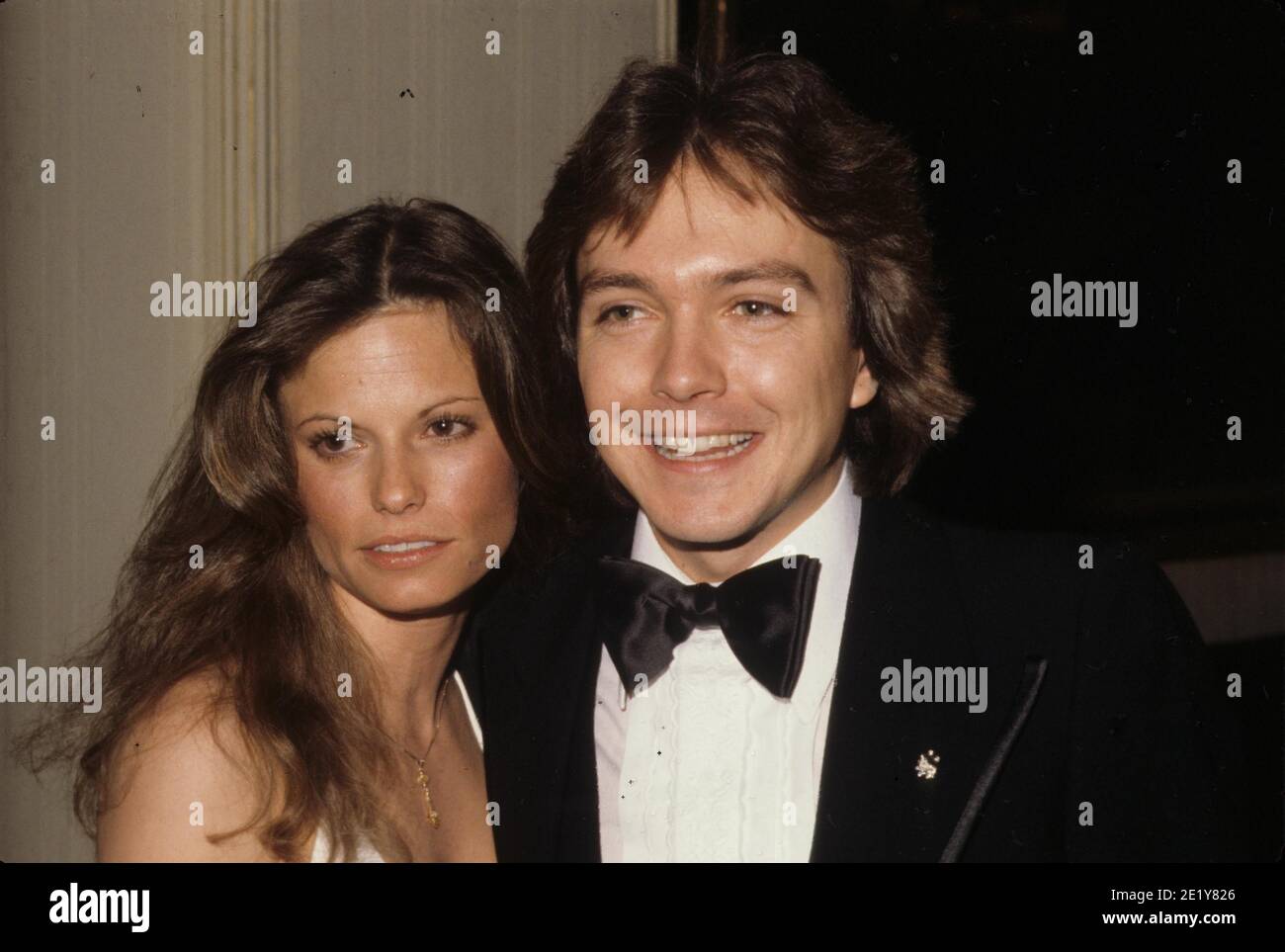 DAVID CASSIDY with wife Kay Lenz r0472b Credit: Ralph Dominguez ...