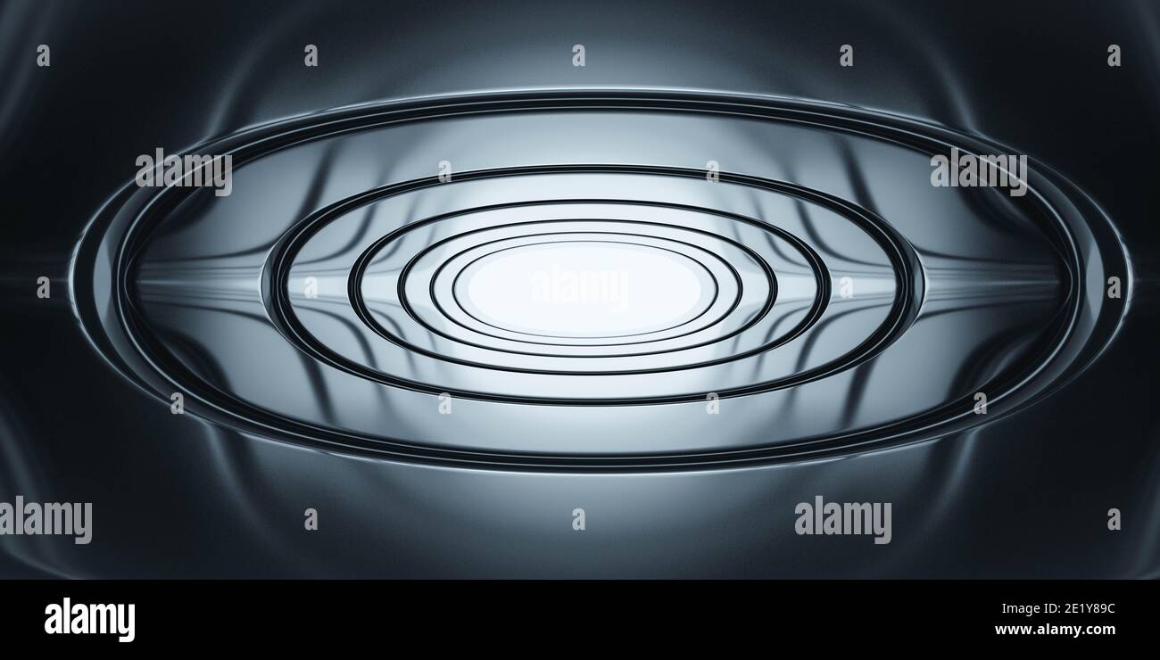 abstract futuristic modern steel reflection surface 3d modern ...