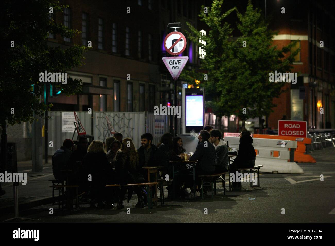 Northern quarter night manchester hi-res stock photography and images ...