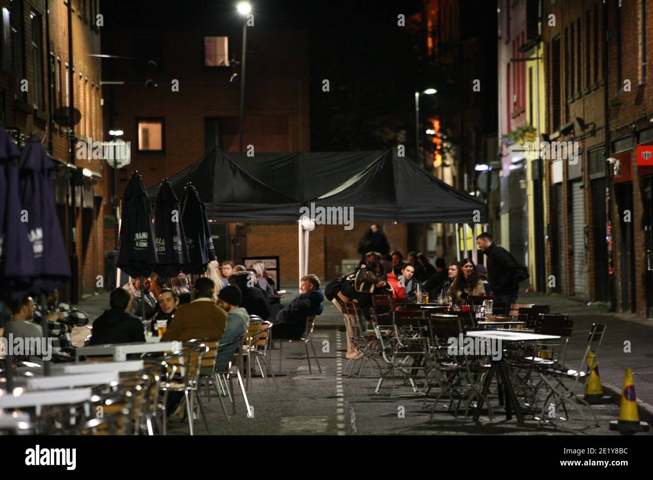Northern quarter night manchester hi-res stock photography and images ...