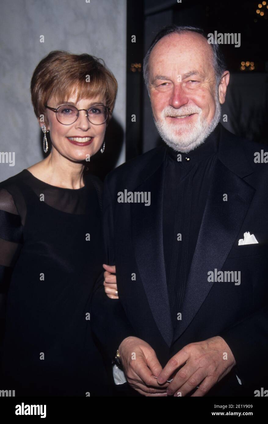 GILBERT CATES with wife Judith Reichman Technical Oscars at Beverly ...